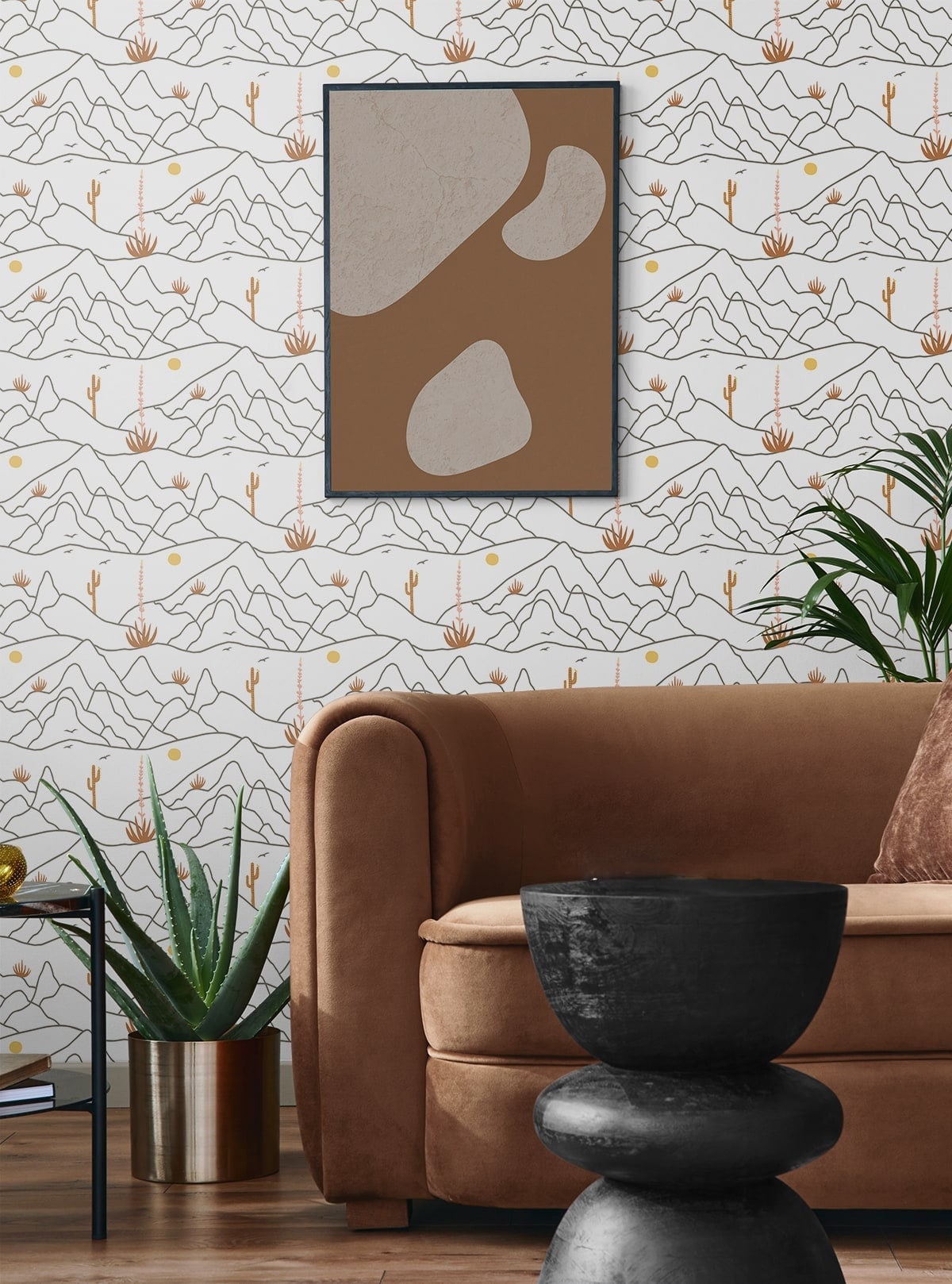 Desert Peel and Stick Wallpaper | Desert Wallpaper | Self Adhesive ...