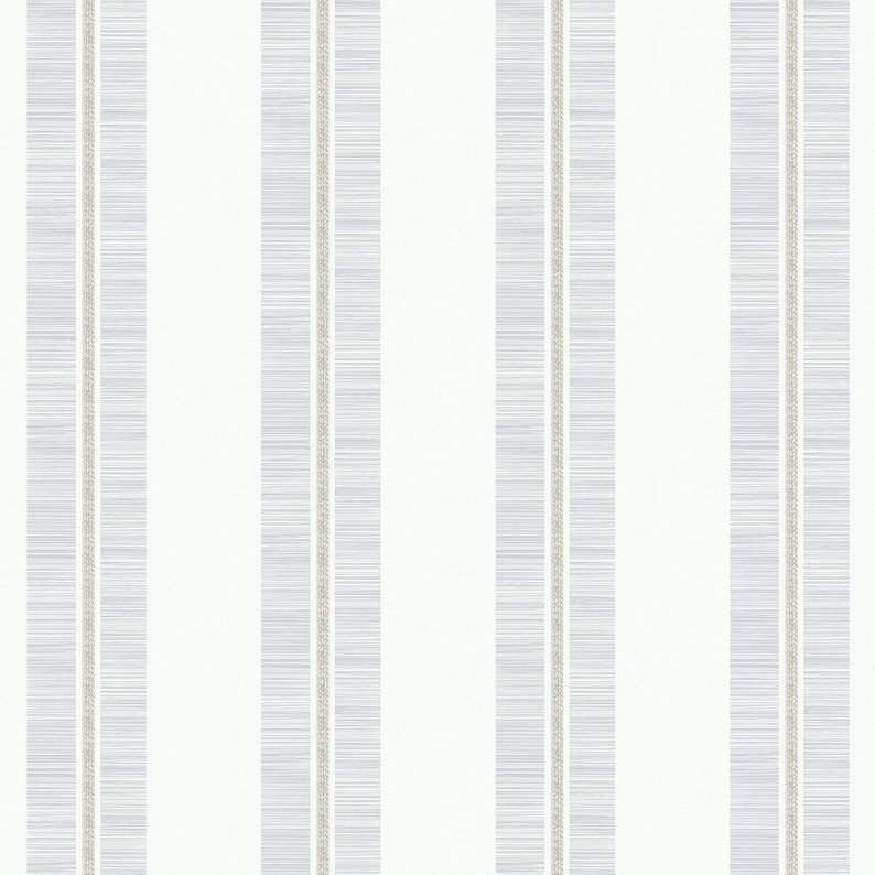 Wallpaper Striped Wallpaper Beach Wall Decor Beach | Etsy