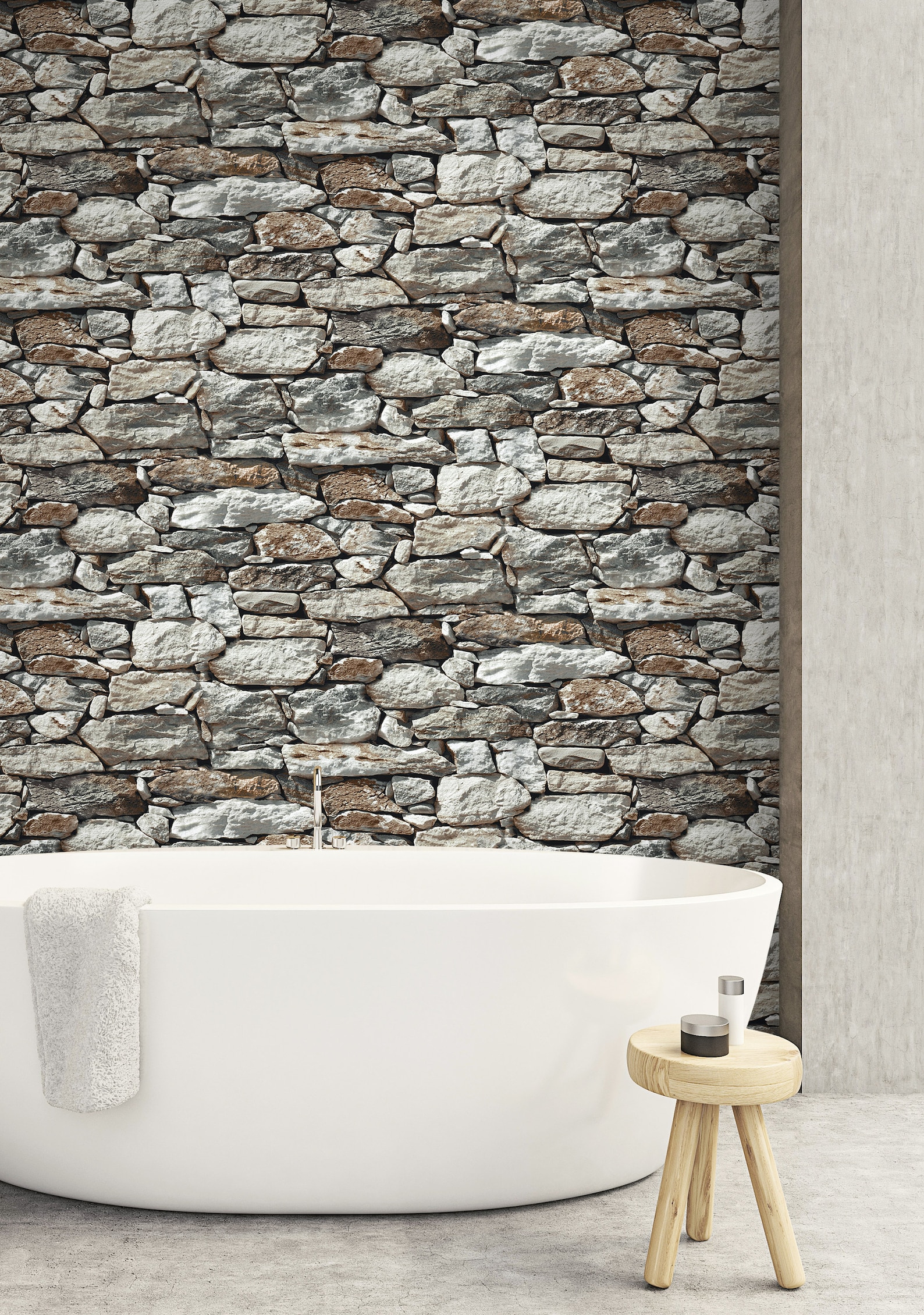 Peel and Stick | Wallpaper | Self Adhesive Wallpaper | Stone Wallpaper ...
