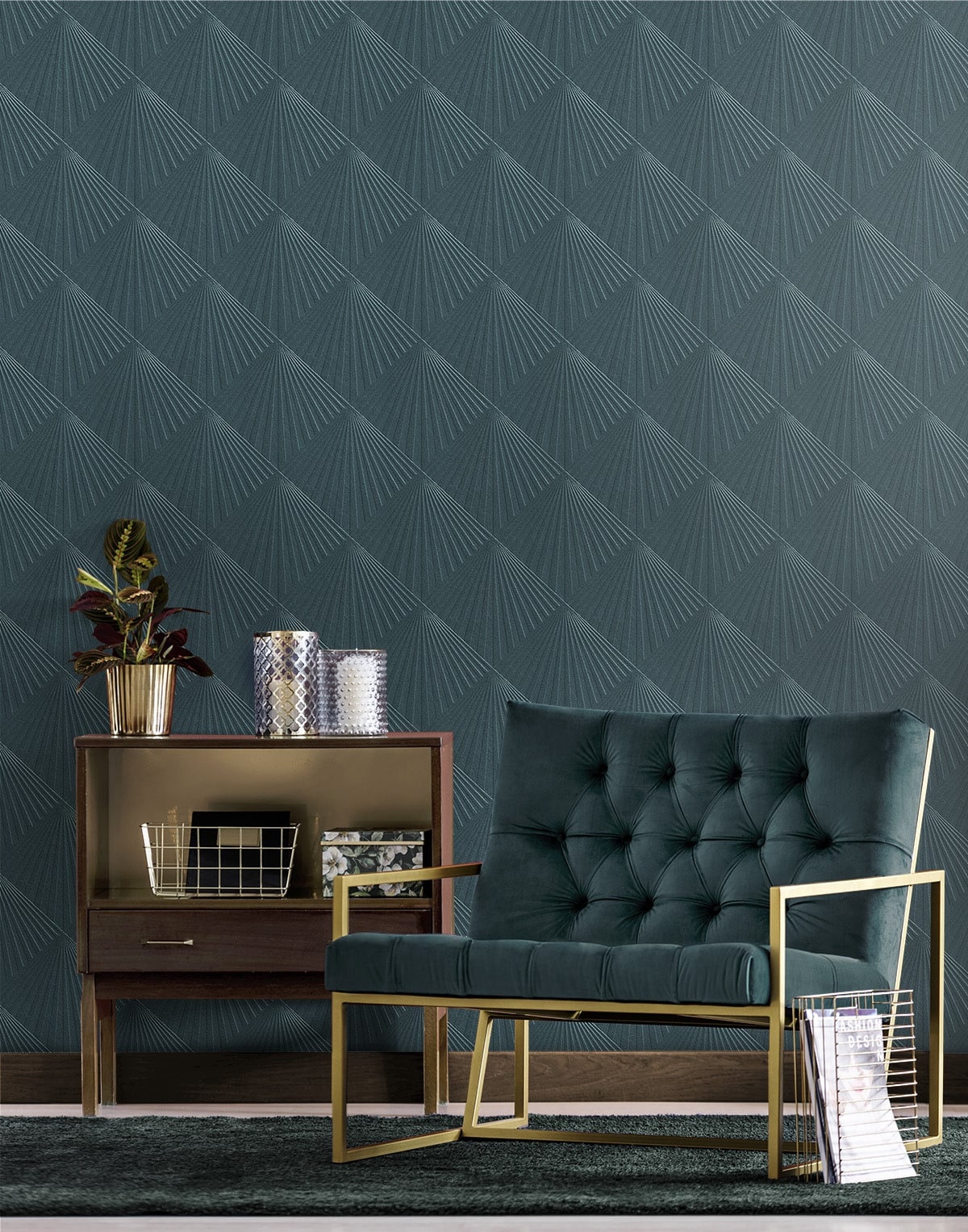 Wallpaper | Paintable Wallpaper | Geometric Wallpaper | Paint Wallpaper ...