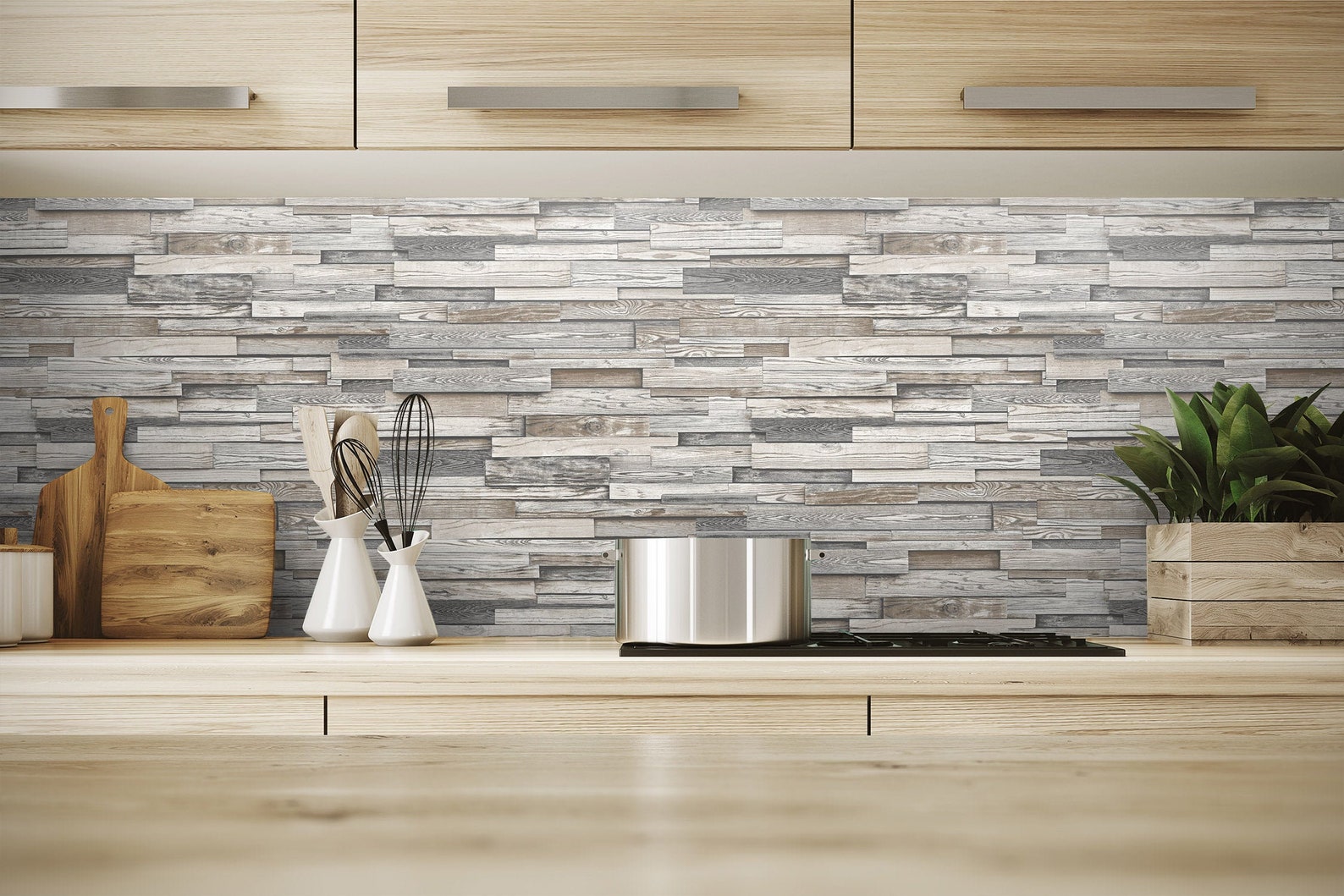Wallpaper Peel and Stick | Wood Peel and Stick Wallpaper | Peel and ...