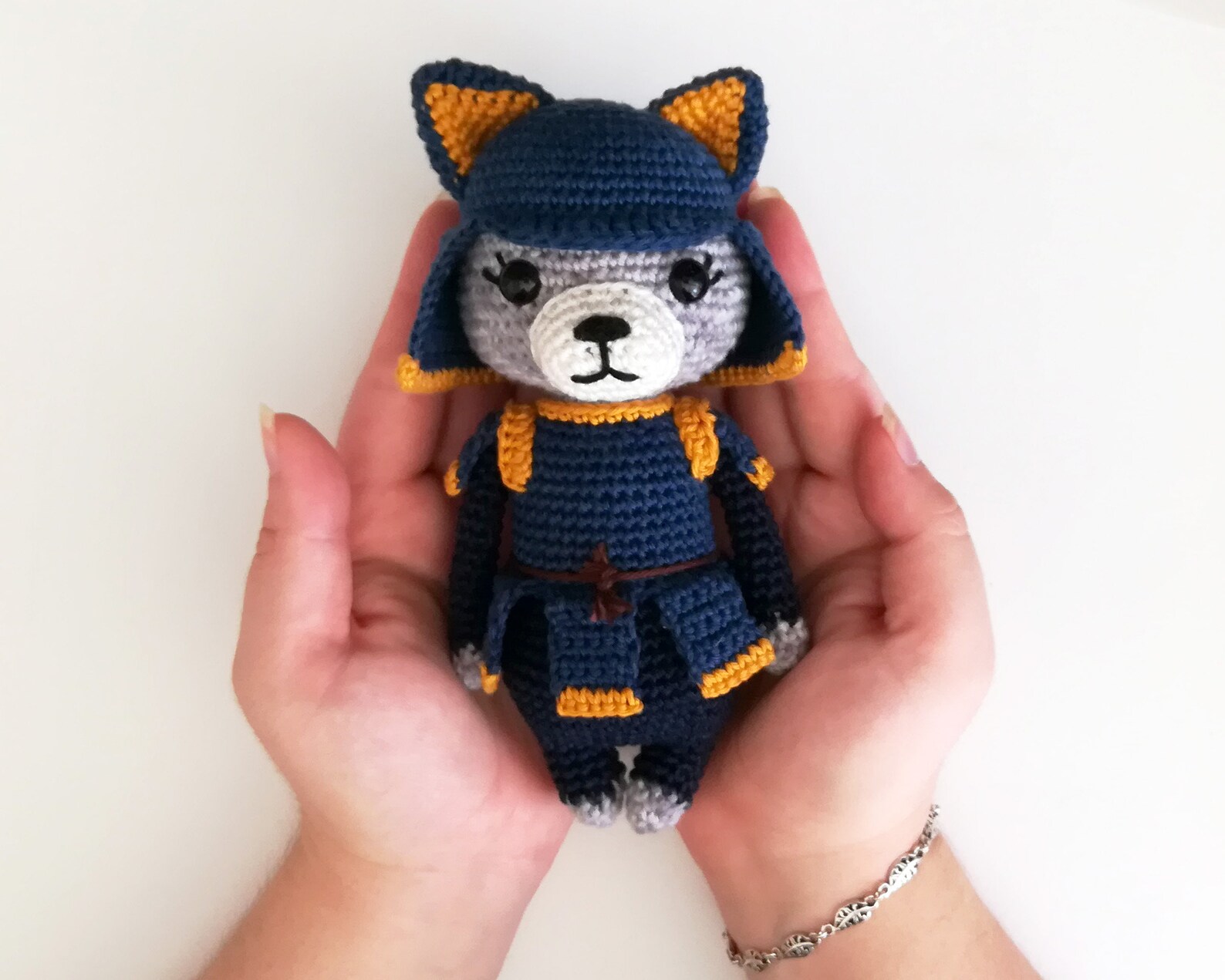 Katsu the Samurai, Amigurumi Pattern / Diy Crochet Doll - Etsy