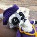 Crochet Pattern Captain Hook, Pirate Racoon Amigurumi Pdf Digital ...