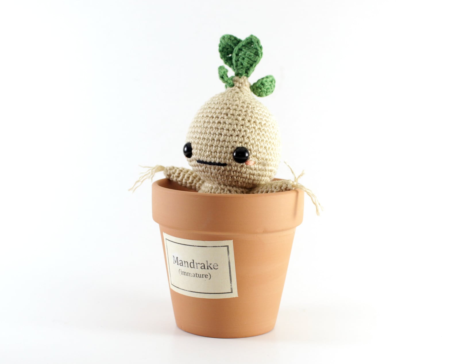 Mandrake Amigurumi Pattern / Diy Crochet Doll | Etsy