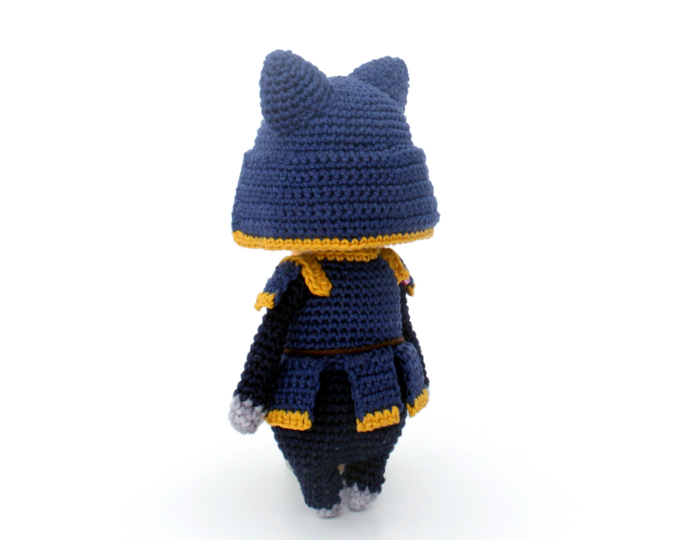 Katsu the Samurai Amigurumi Pattern / Diy Crochet Doll | Etsy