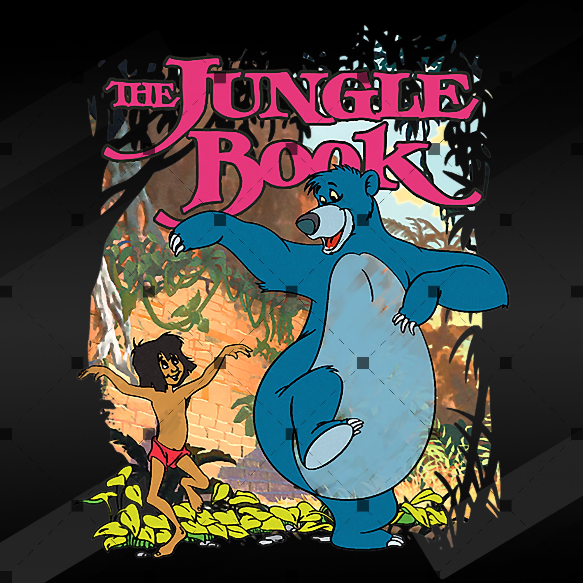 The Jungle Book Mowgli Baloo Dancing Friends - Etsy