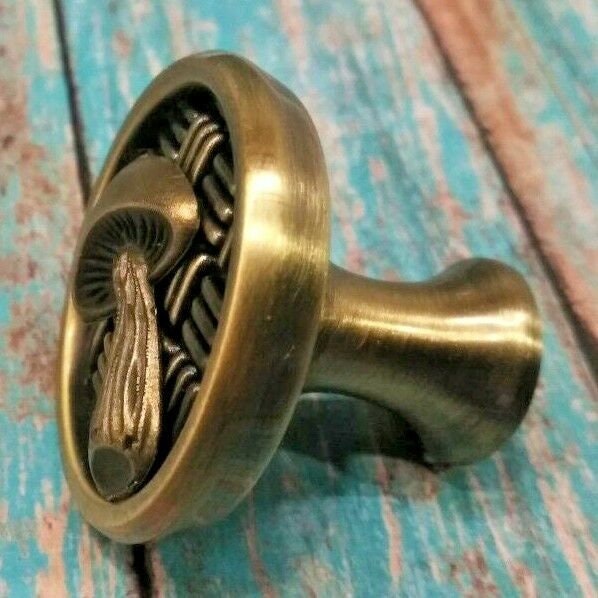 Home Improvement Knobs & Pulls Woodland Forest Mushroom Mushrooms ...