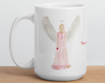 Angel Coffee Mug - Etsy