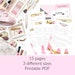Printable Download// Makeup Cosmetics Organization // Printable Kit ...