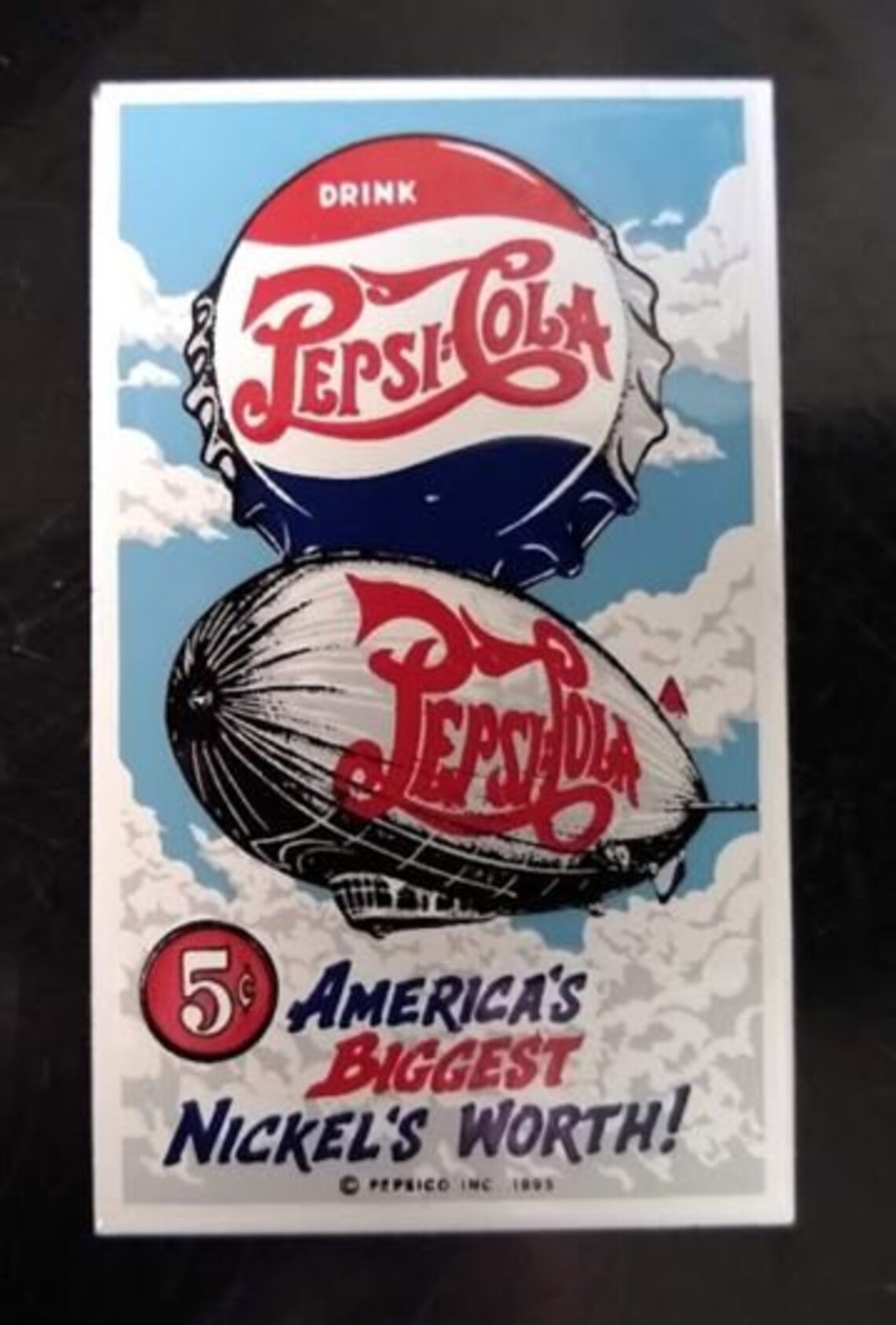 PEPSI COLA America's Biggest Nickel's Worth - Etsy