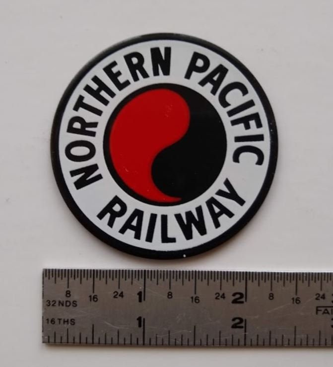 NORTHERN PACIFIC Railway - Yin-yang Logo. - Etsy