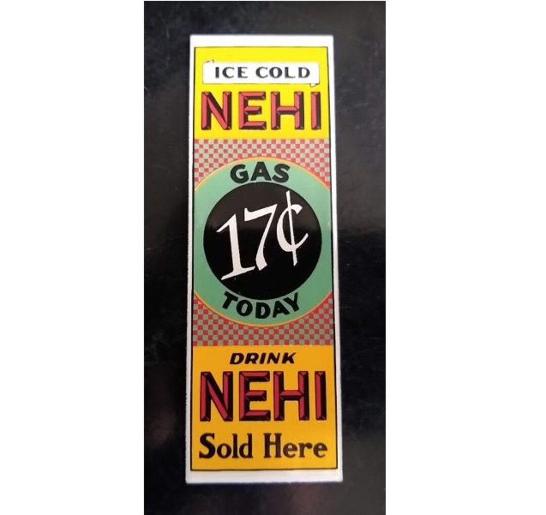NEHI - Ice Cold NEHI - Gas 17 Cents Today. - Etsy