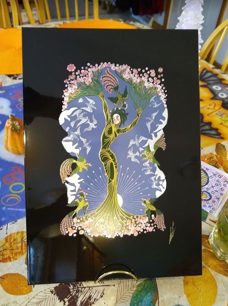 ERTE FOUR Seasons Set of 4 NO Border. - Etsy