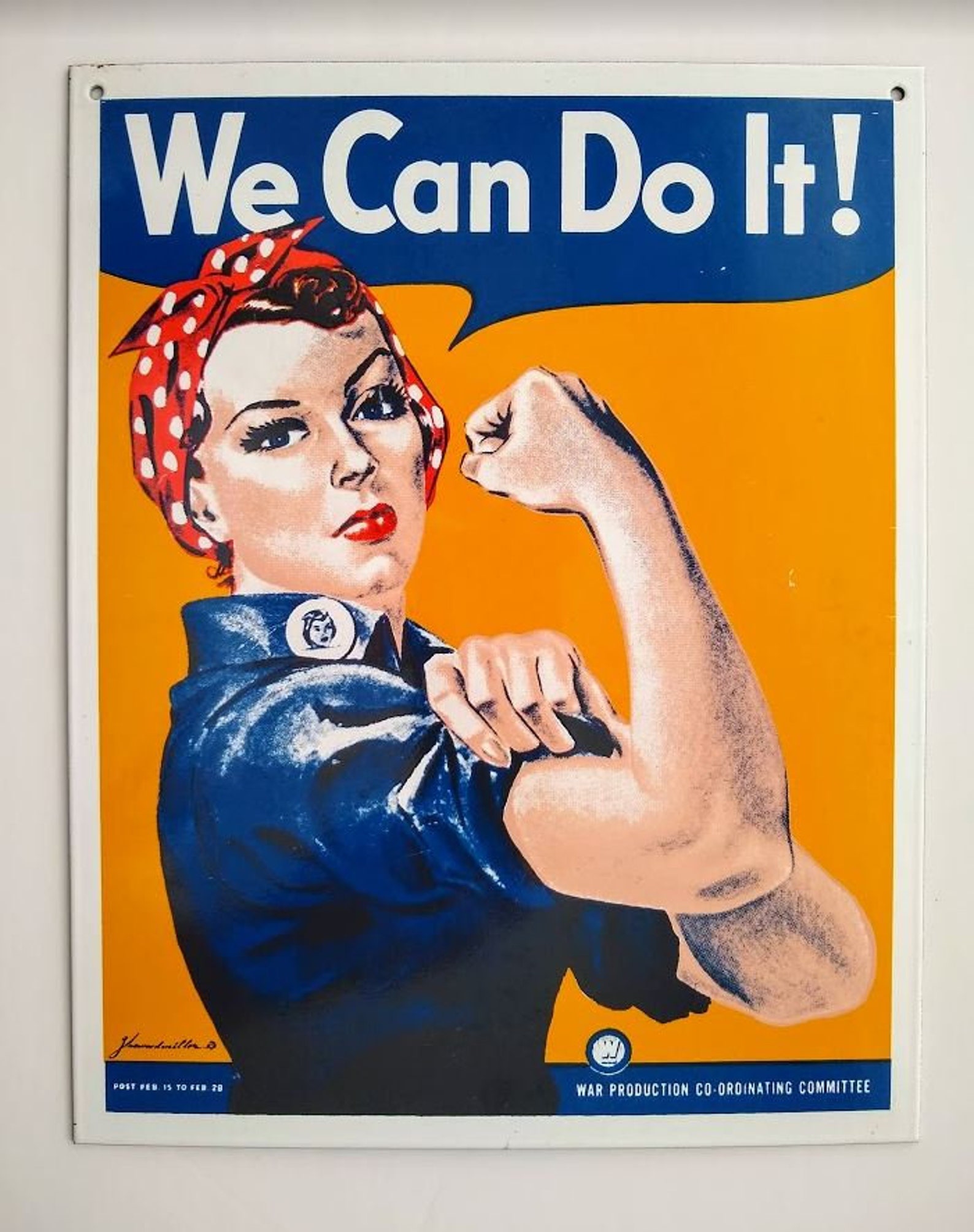 ROSIE the RIVETER We Can Do It | Etsy