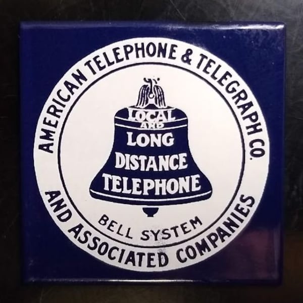 Bell Telephone Sign - Etsy