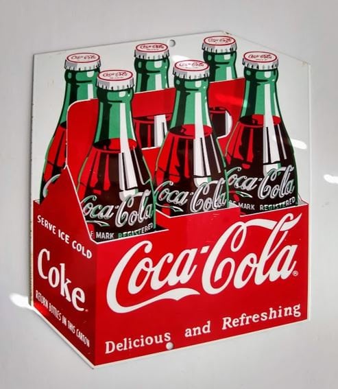 COCA COLA - Coke - 6 Pack - Delicious and Refreshing. - Etsy