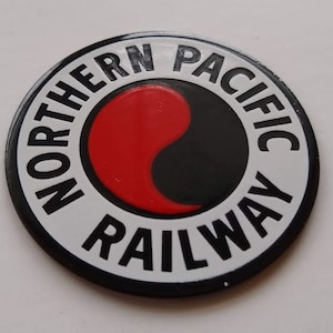 NORTHERN PACIFIC Railway - Yin-yang Logo. - Etsy