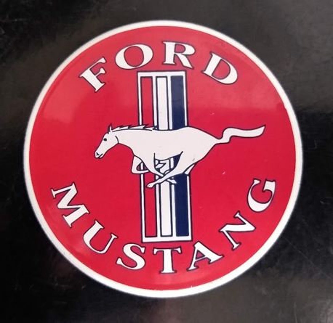 FORD MUSTANG - Logo Emblem - Etsy