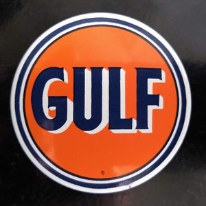 GULF OIL - Company Logo - Etsy