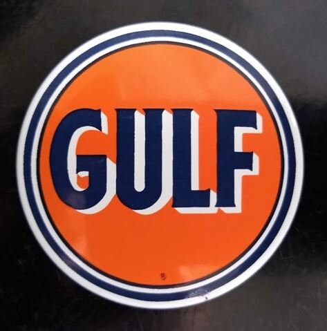 GULF OIL - Company Logo - Etsy