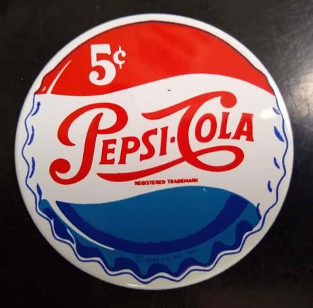 PEPSI COLA - Bottle Cap - Etsy