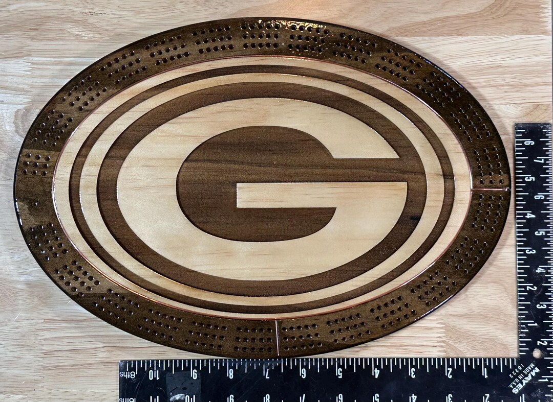 Oval Crib Board ~ Green Bay Packers G - Etsy