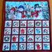 Snowman Advent Calendar - Etsy