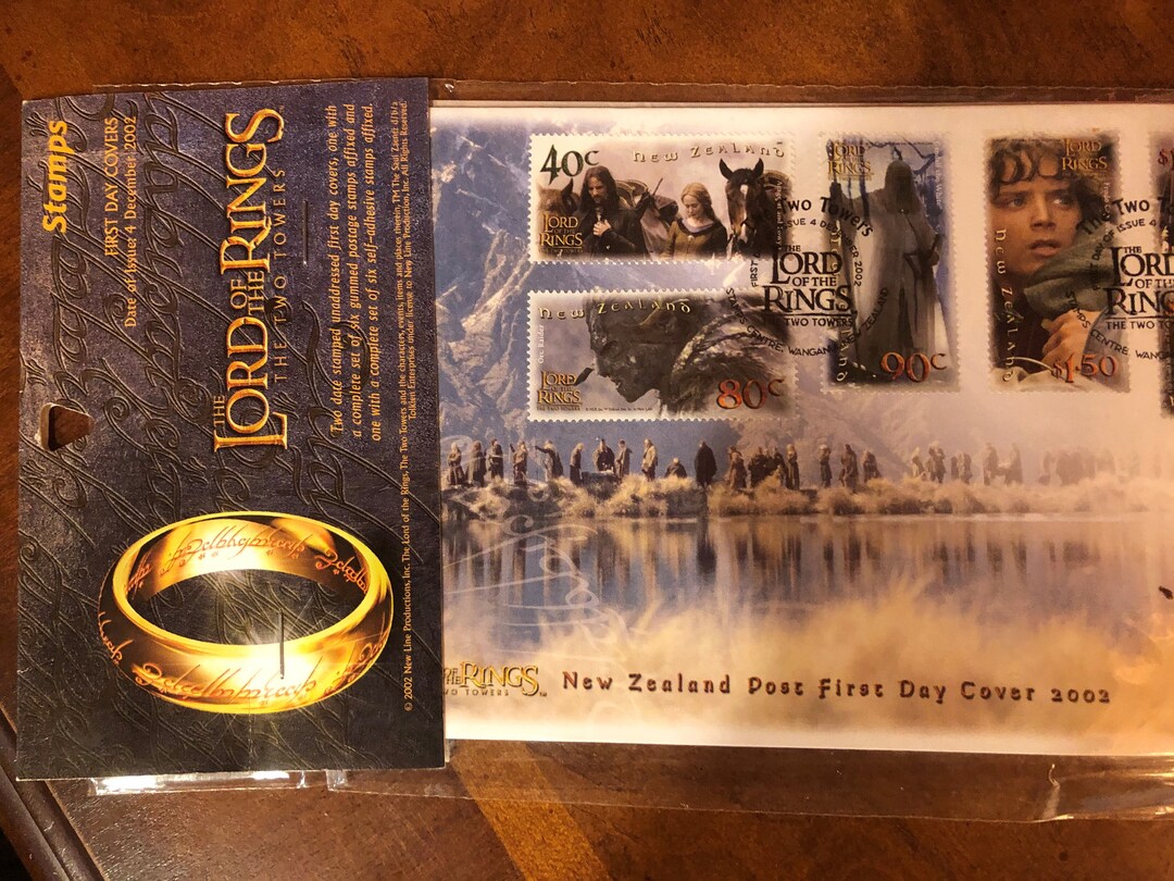 The Lord of the Rings the Two Towers Collector Stamps - Etsy