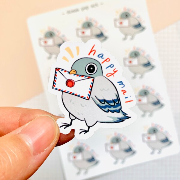Happy Mail Stickers - Etsy