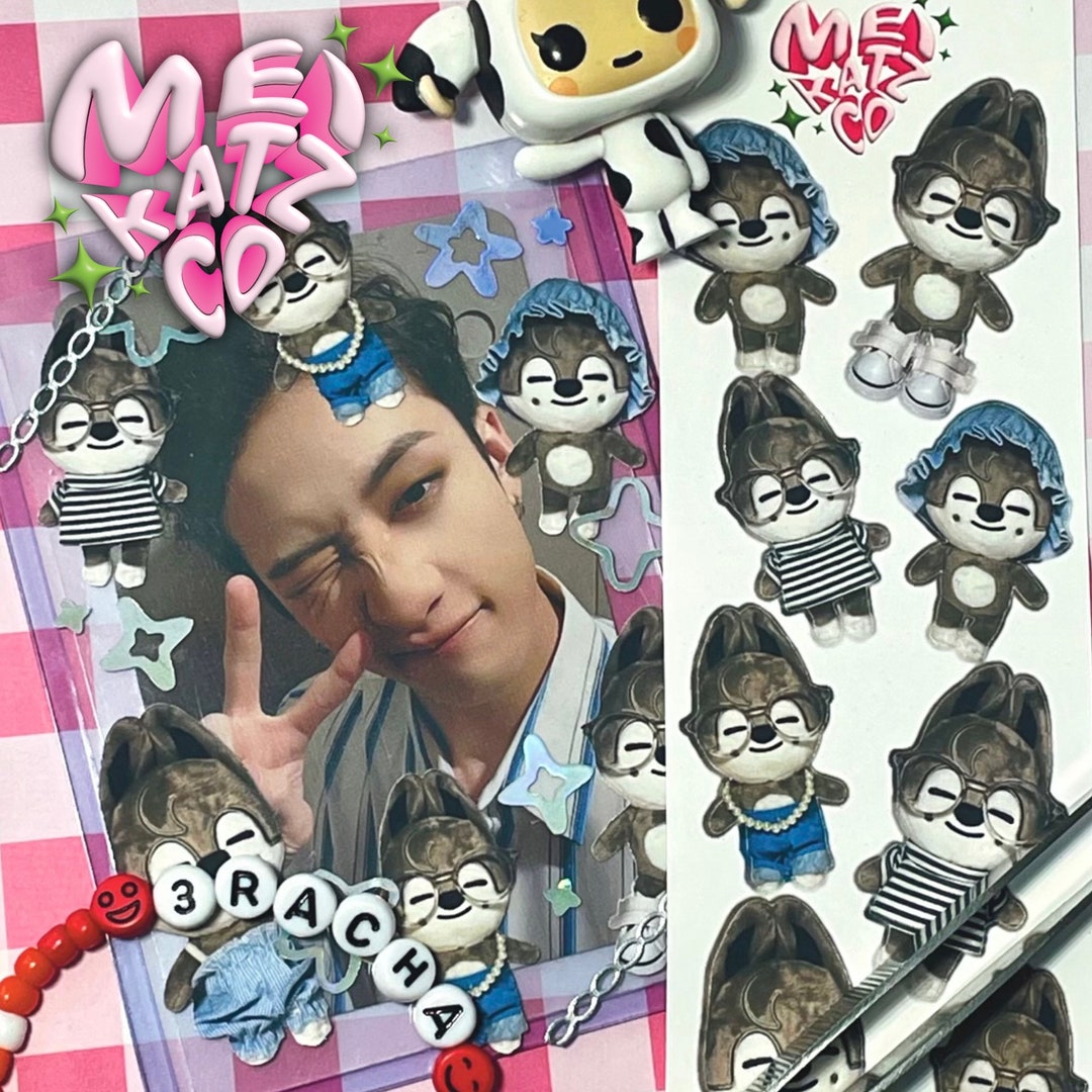 Stray Kids Sticker Sheet | Wolfchan Png - Etsy