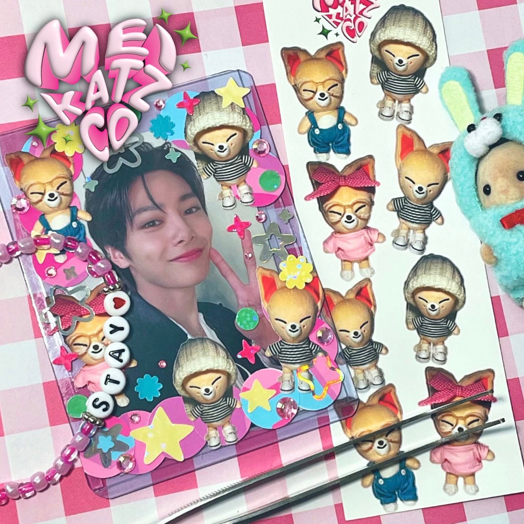 Stray Kids Sticker Sheet | Foxiny Png - Etsy