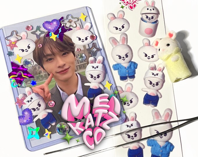 Stray Kids Sticker Sheet | Leebit Png - Etsy
