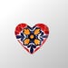Spanish Revival Tile Heart - Etsy
