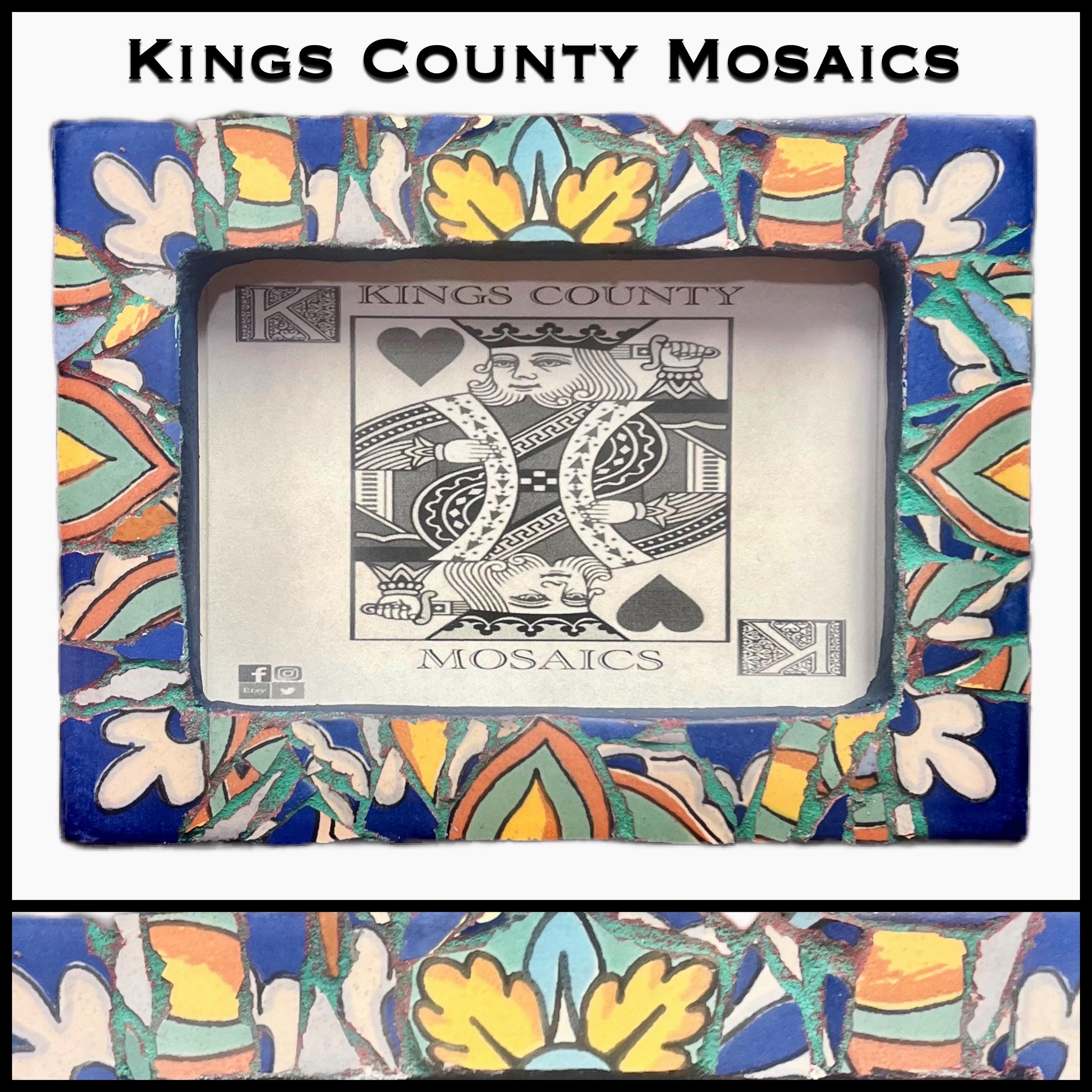 Colorful Talavera Tile Picture Frame - Etsy
