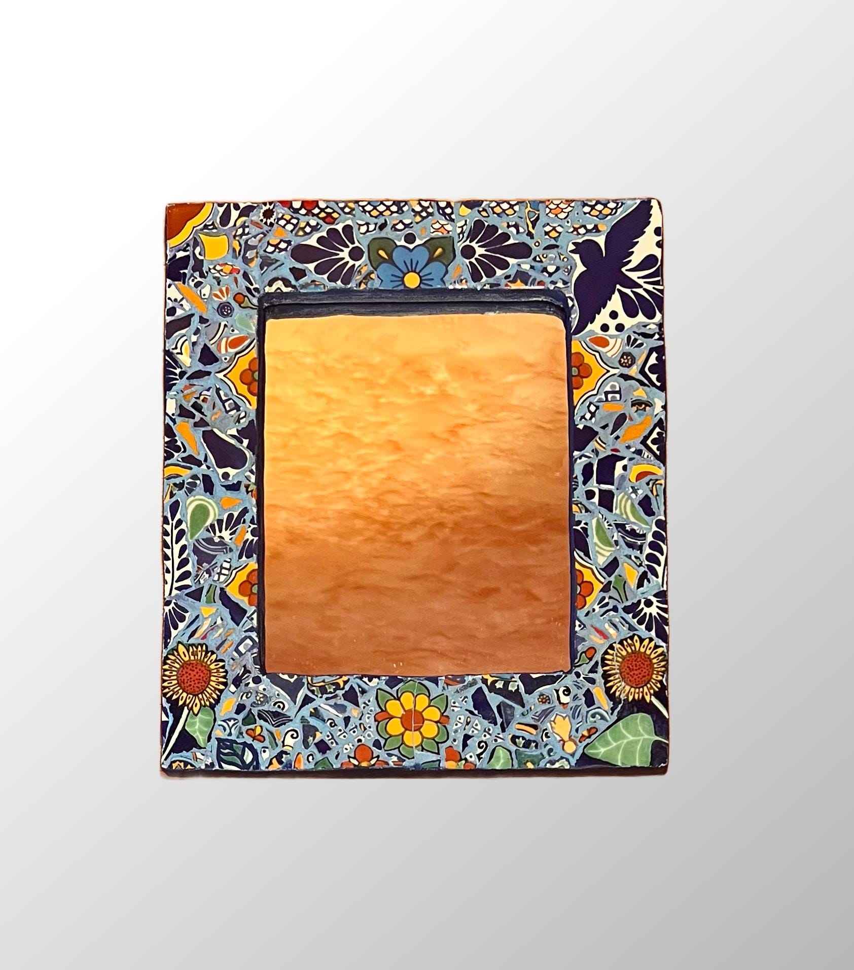 Talavera Tile Decorative Mirror - Etsy