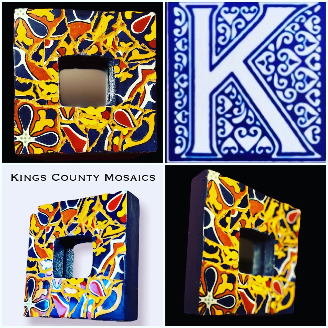 Mexican Talavera Tile Picture Mirror - Etsy