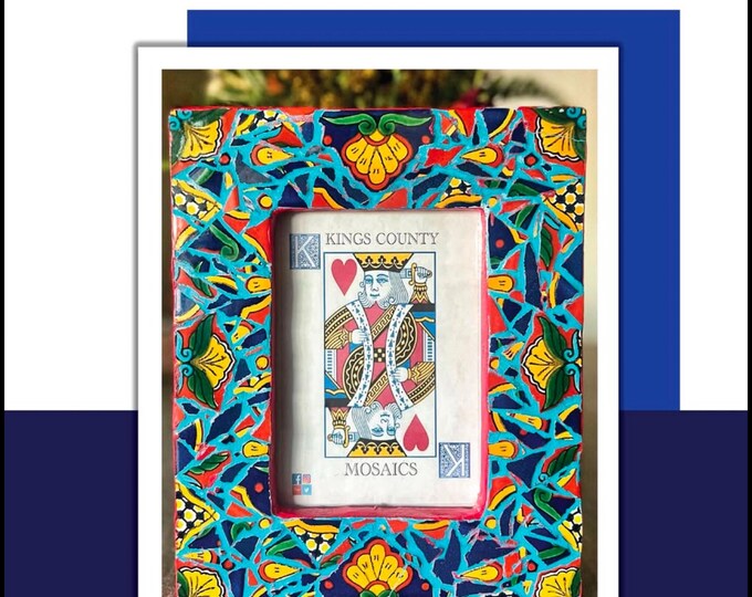 Mexican Talavera Tile Picture Frame/mirror - Etsy