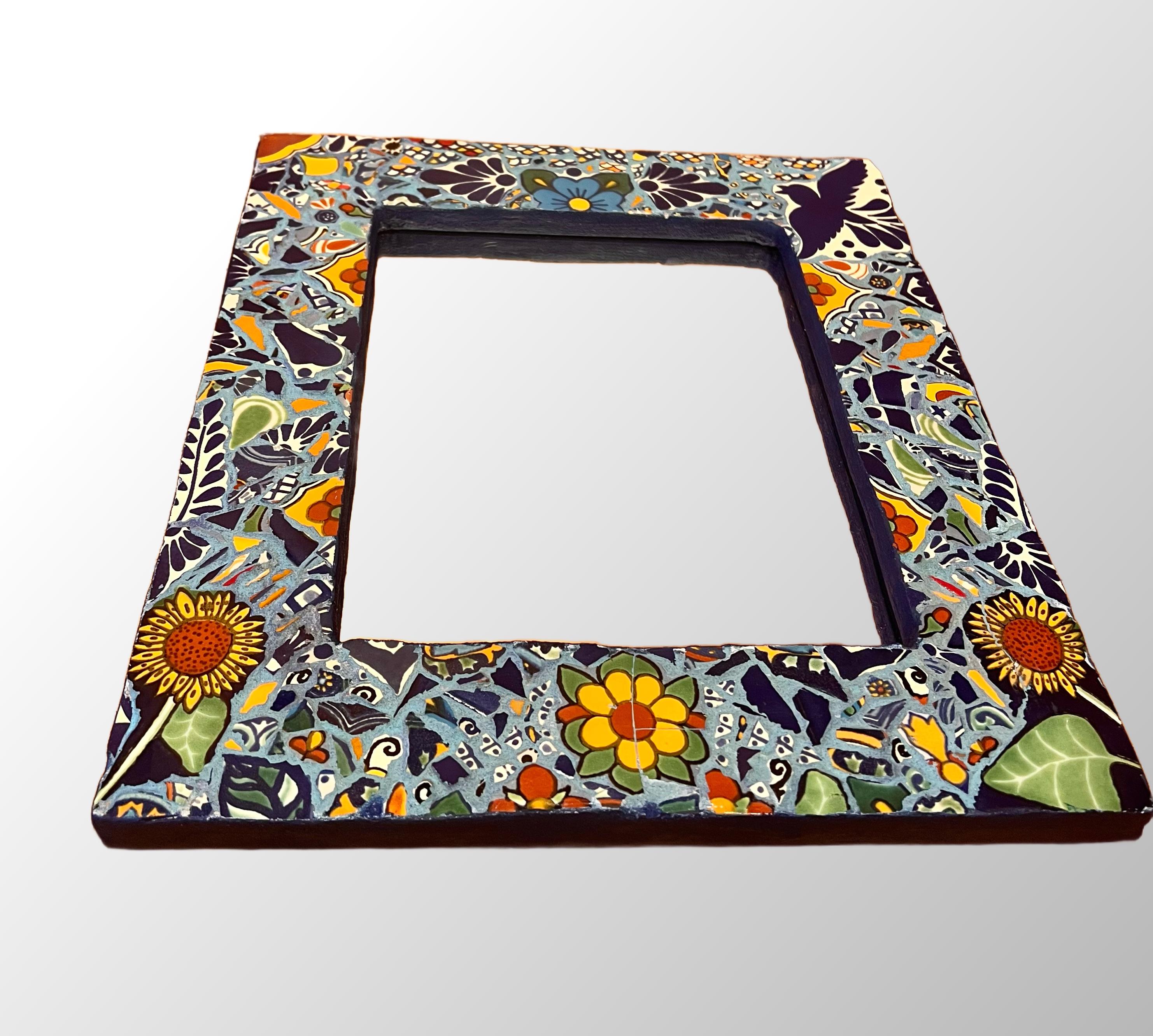 Talavera Tile Decorative Mirror - Etsy