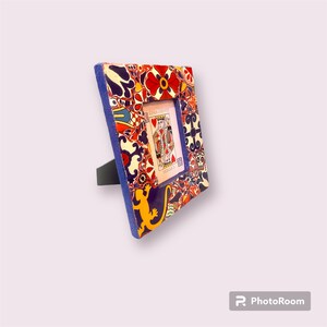 Upcycled Talavera Tile Picture Frame - Etsy