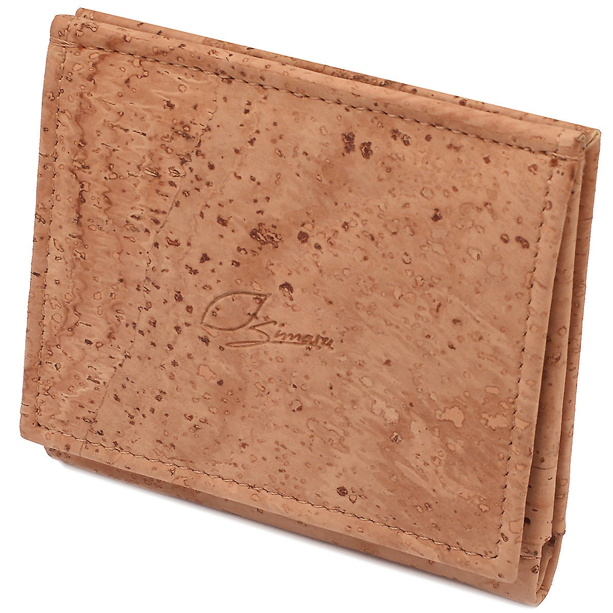 Mini Cork Leather Wallet with RFID Protection & Viennese Box | Etsy