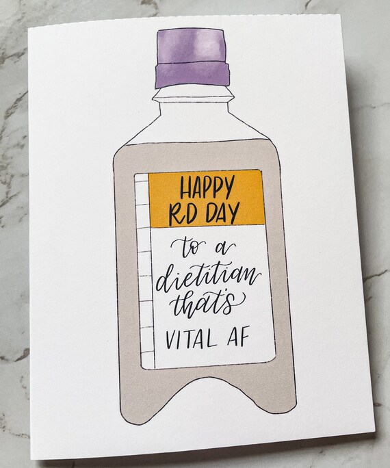Registered Dietitian Day Cards Today, We Celebrate Registered