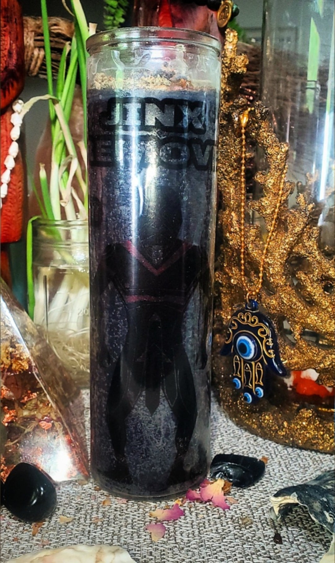 7 Day Protection Conjure Spell Candle With Powerful Herbs-remove Evil ...