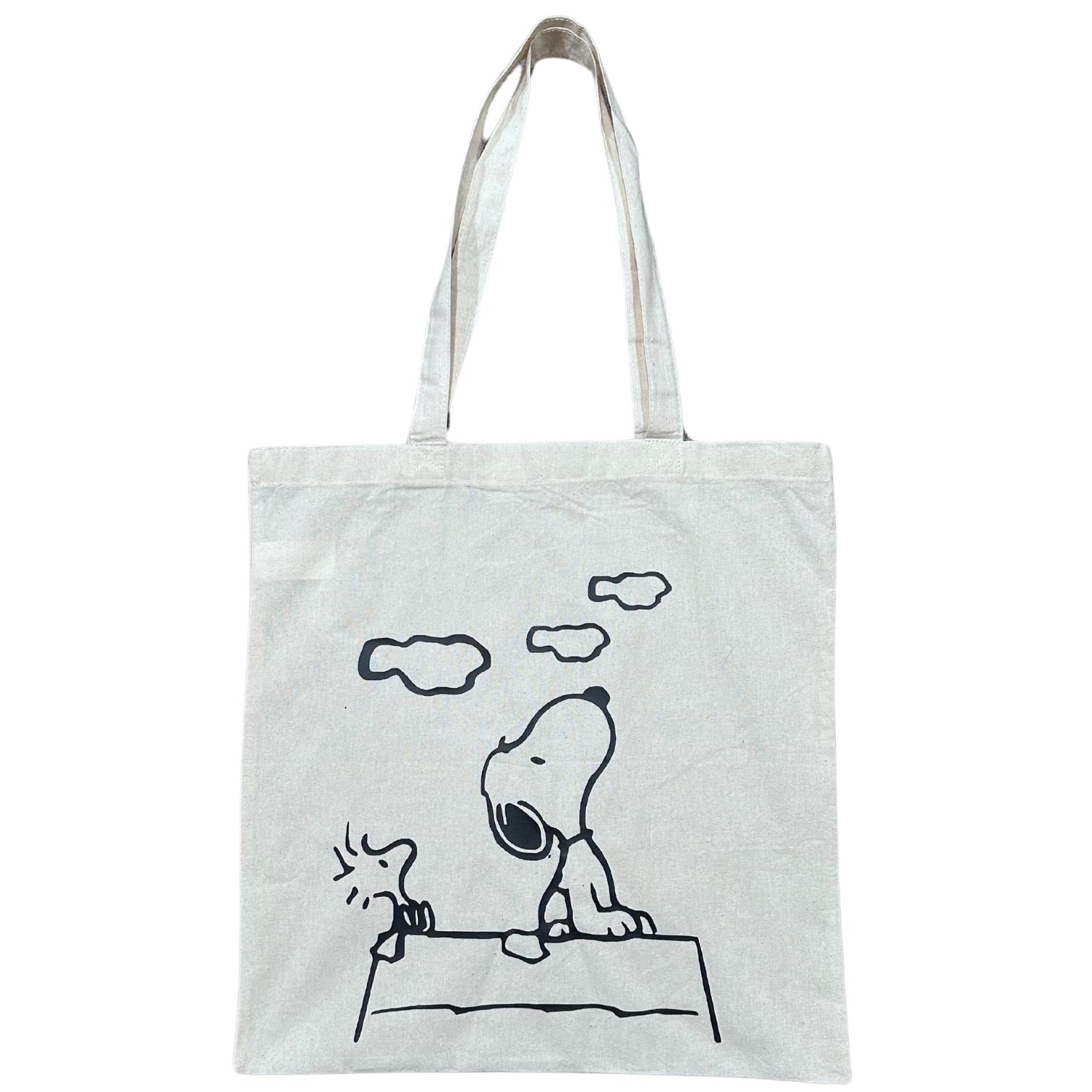 Snoopy Tote Bag | the Peanuts | Grocery Bag | Eco Friendly Bag | Gift ...