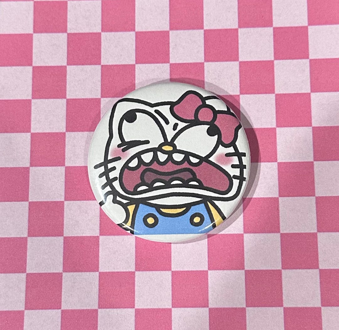 Hello Kitty Pins | Kawaii Pinback Buttons | Cute Accessories | Sanrio ...