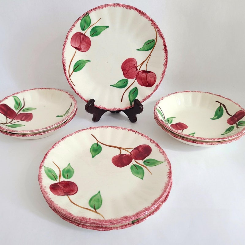 Cherry Dinnerware - Etsy