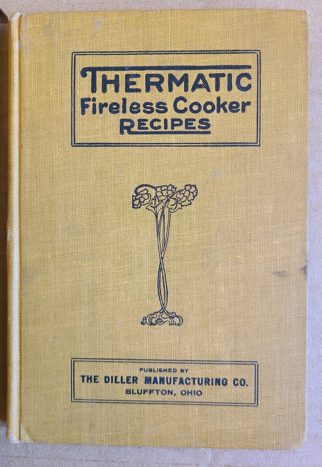 1912 Thermatic Fireless Cooker Recipes Book, Hard Cover, USA - Etsy