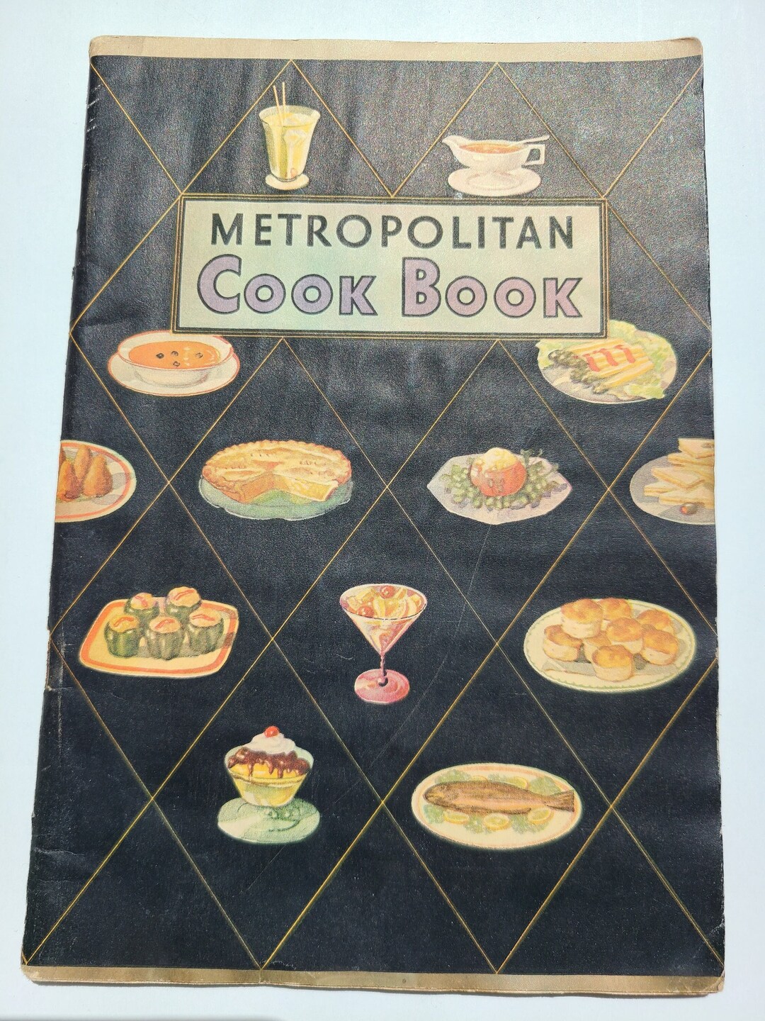 Antique 1920s Metropolitan Cook Book, USA - Etsy