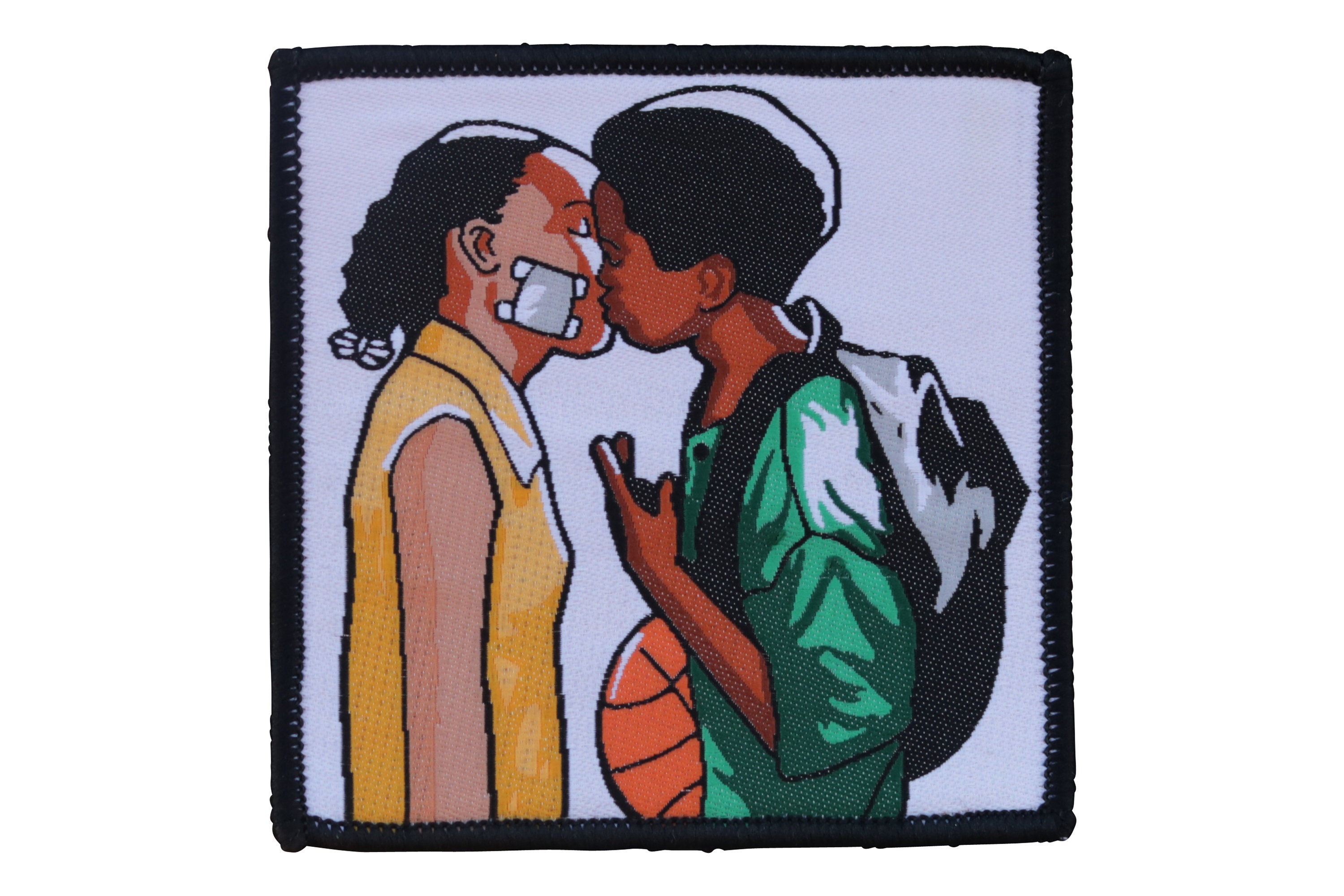 Custom Love and Basketball Patch USC Omar Epps Sanaa Black Movies ...