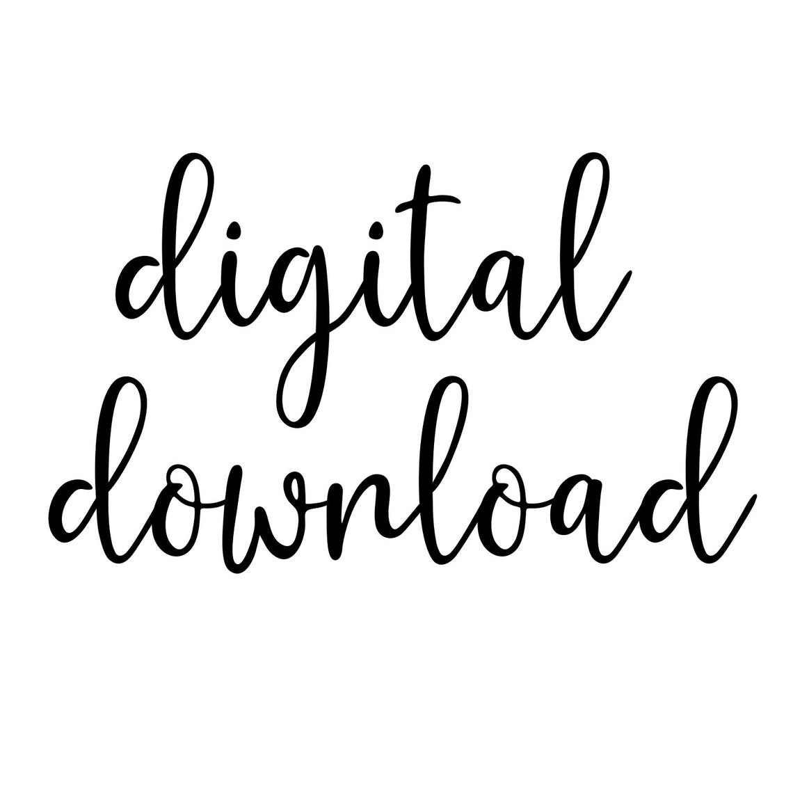 Hope Love Life Art Printable DIGITAL DOWNLOAD - Etsy