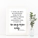 Jane Austen Quote in My Own Way DIGITAL DOWNLOAD - Etsy